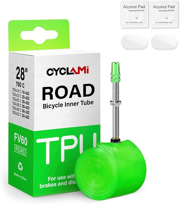 Amazon.com: CYCLAMI: 700C Bike Tube