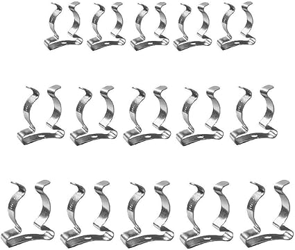 48 Pcs Spring Clamps, Spring Terry Clips, Broom And Mop Clips For ...