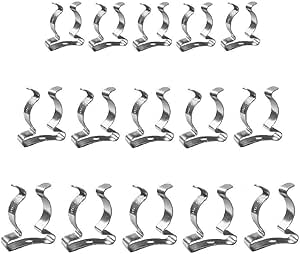 48 Pcs Spring Clamps, Spring Terry Clips, Broom And Mop Clips For ...