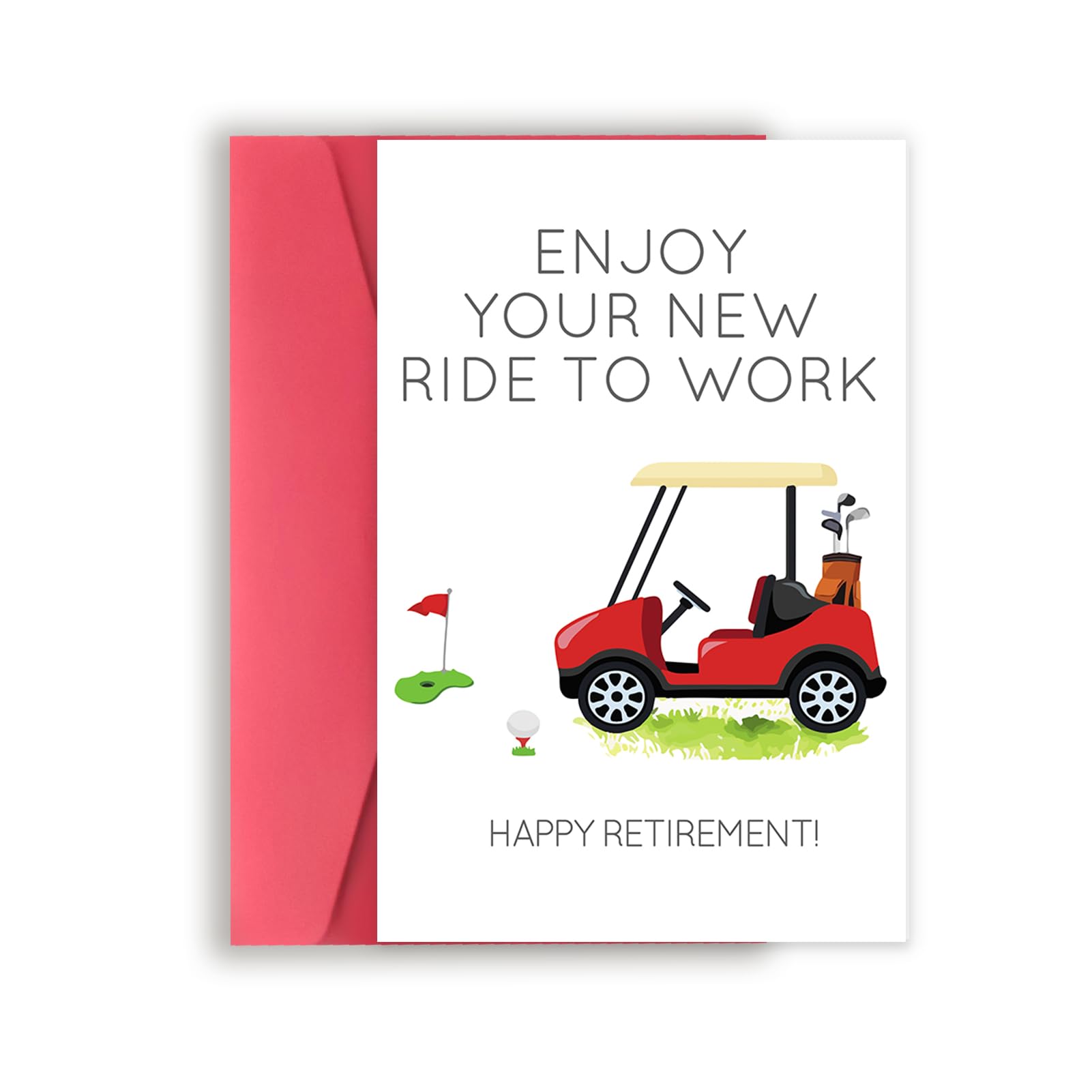 Snapklik.com : Missonemi Golf Retirement Card,Funny Retirement Card For ...