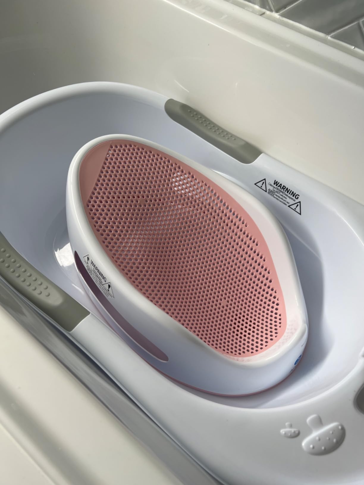 Angelcare Baby Bath Support, Pink : Amazon.com.au: Baby