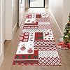 Amazon.com: RUGSREAL Christmas Runner Rug Christmas Patchwork Hallway ...