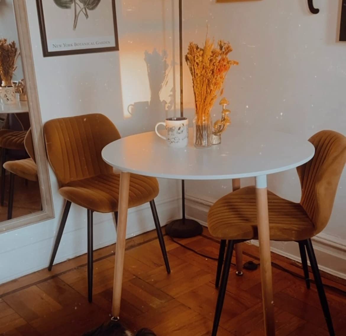 $17/mo - Finance CangLong Mid Century Modern Leisure Upholstered Metal ...