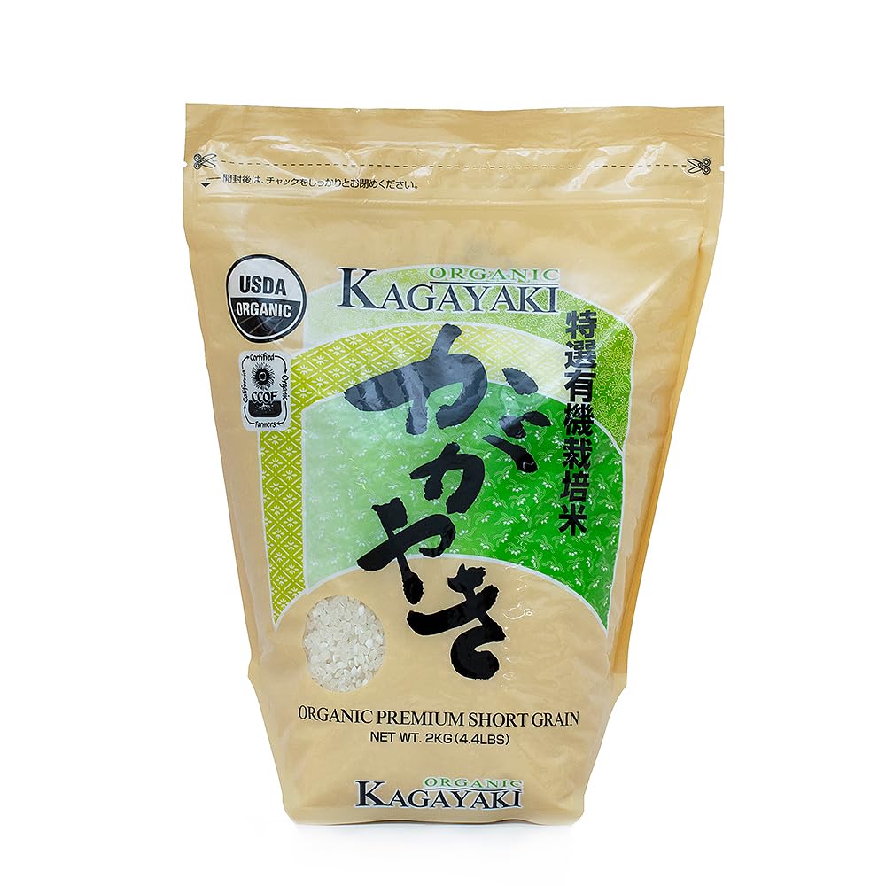 Amazon.com : Kagayaki Organic Rice | California White Short Grain ...