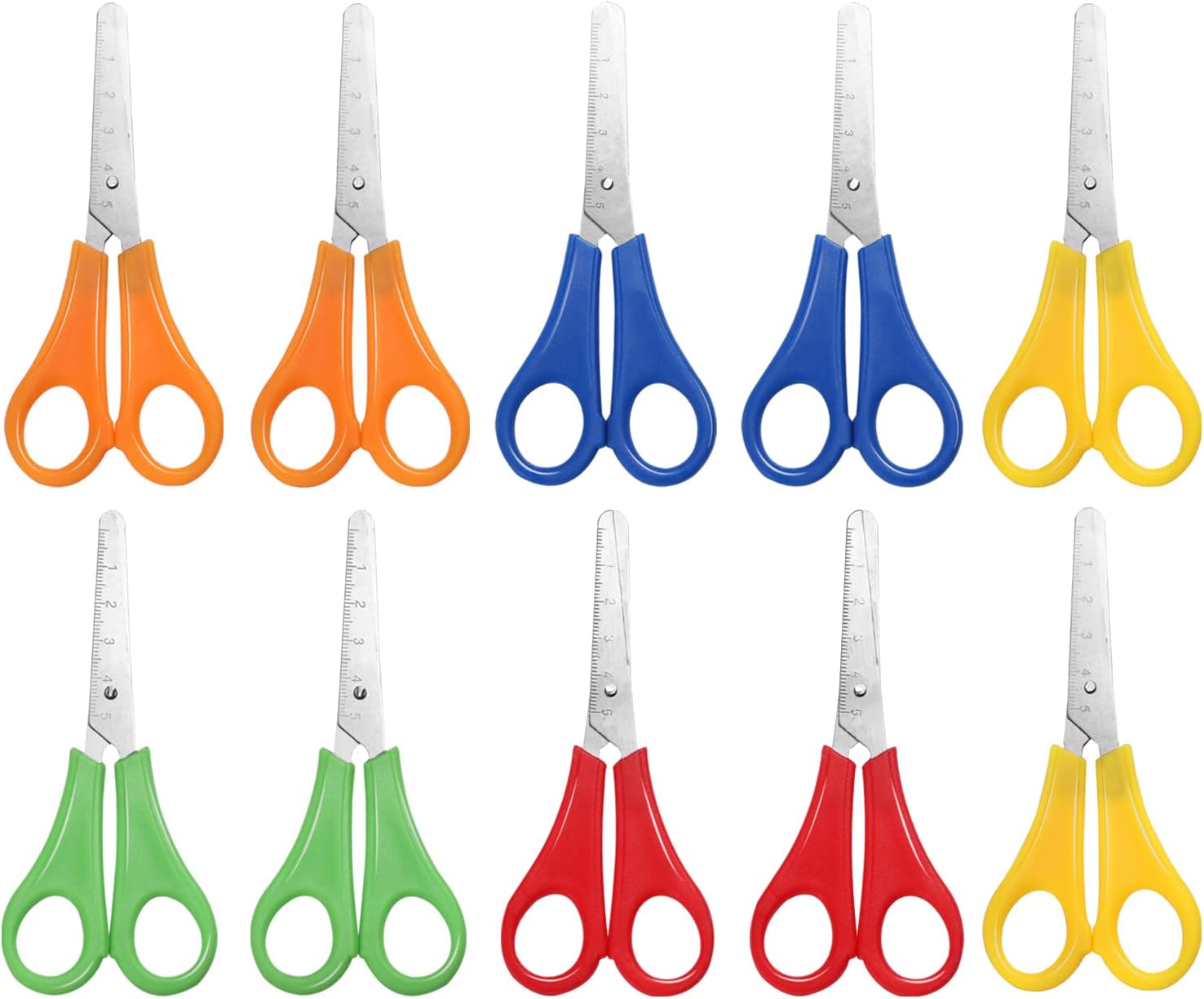 Apli Kids Children's Scissors - Assorted Colours (Box of 12) : Amazon ...