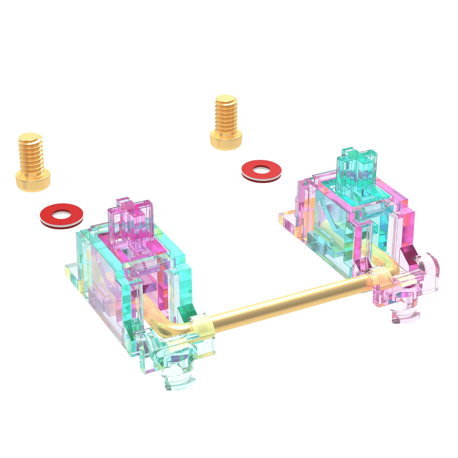 DUROCK Stabilizer V2, Screw in Stabilizers with 2u 6.25u 7u Wires, PCB ...
