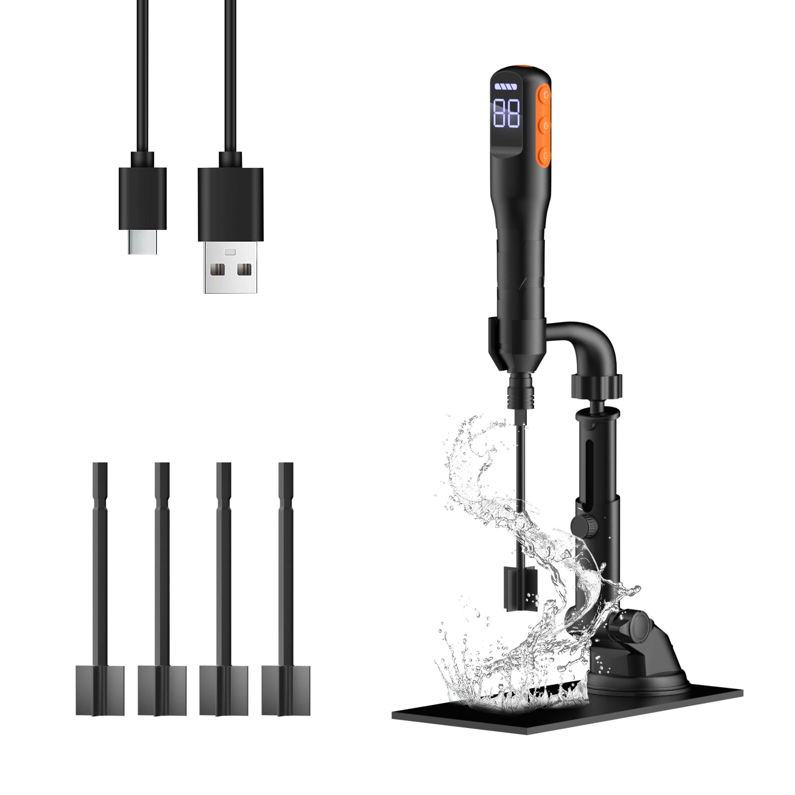 Amazon.com: Resin Mixer with Stand, Rechargeable 3-Speed Electric ...