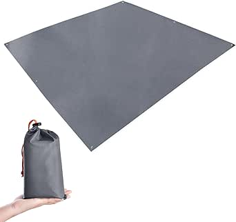 Amazon.co.jp: Tarp Ground Sheet, Waterproof, Lightweight, Multi-Sheet ...