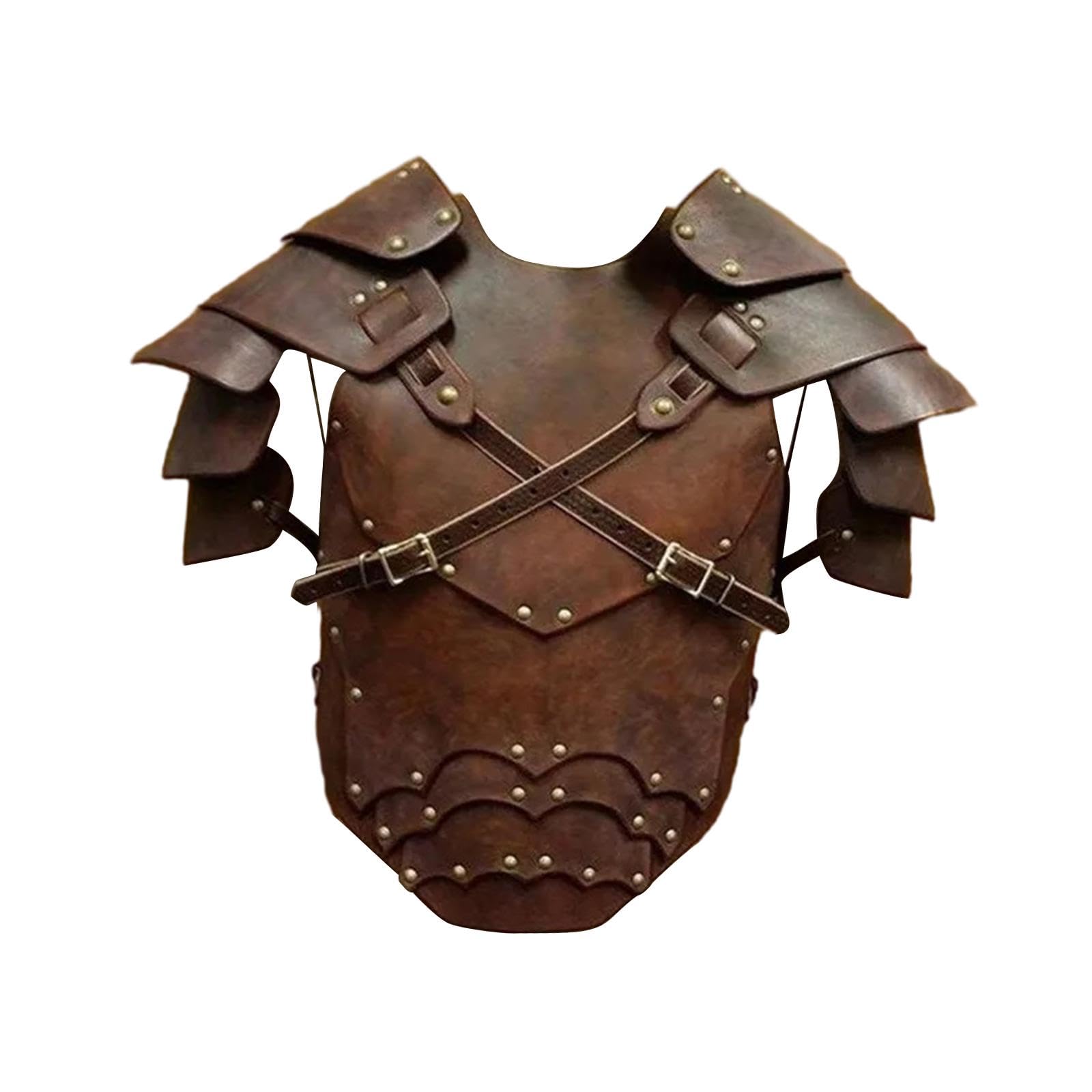 Amazon | [Kioware] 戦士 鎧 バイキング 胸肩鎧 騎士コスチューム ボディアーマー ファッション 甲冑 騎士 ナイト 鎧 服 胸プレート ゴシックスチームパンク 肩をすくめる ...