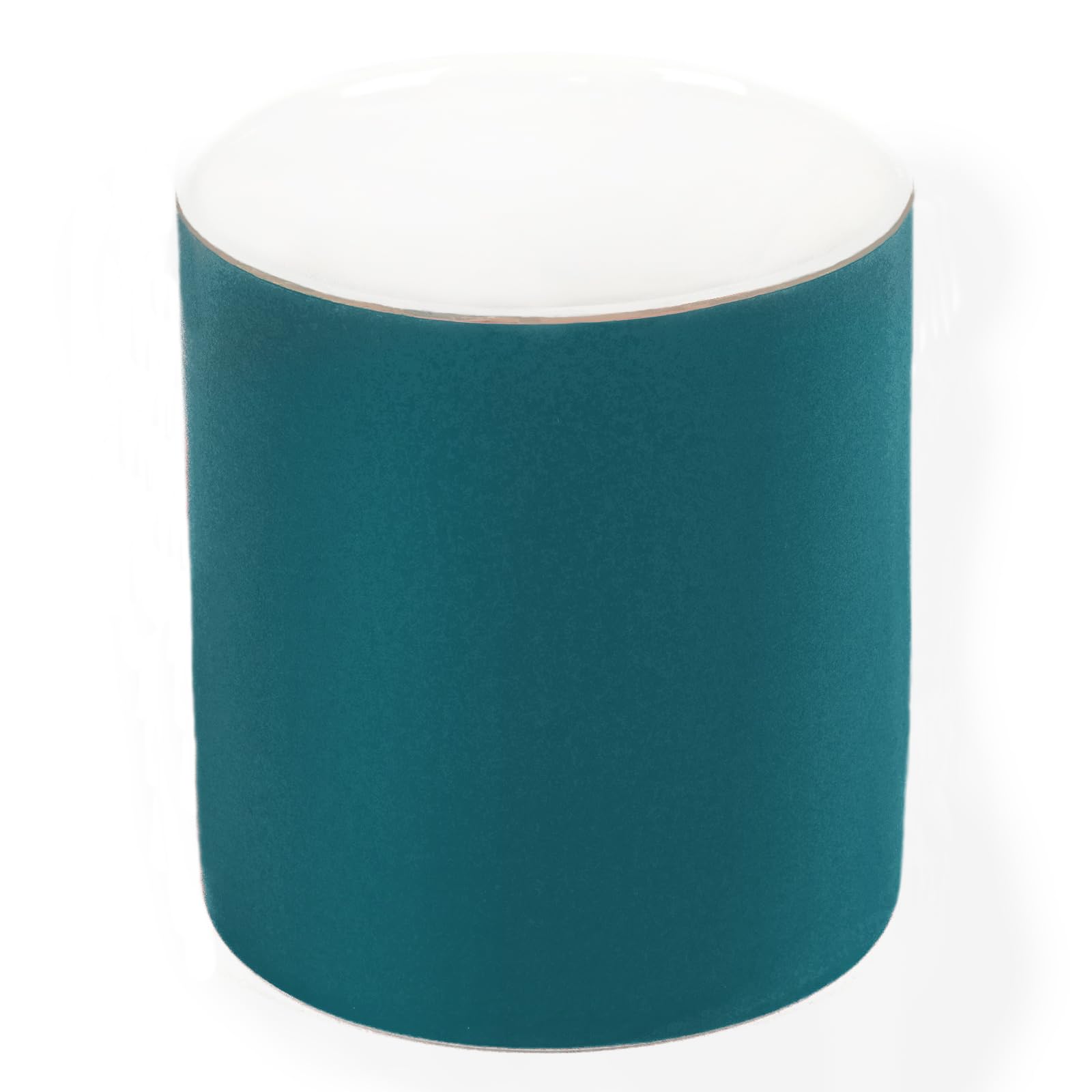 Amazon.com: HANKOR Ceramic Pencil Holder for Desk - Cute Gold Trim Pen ...