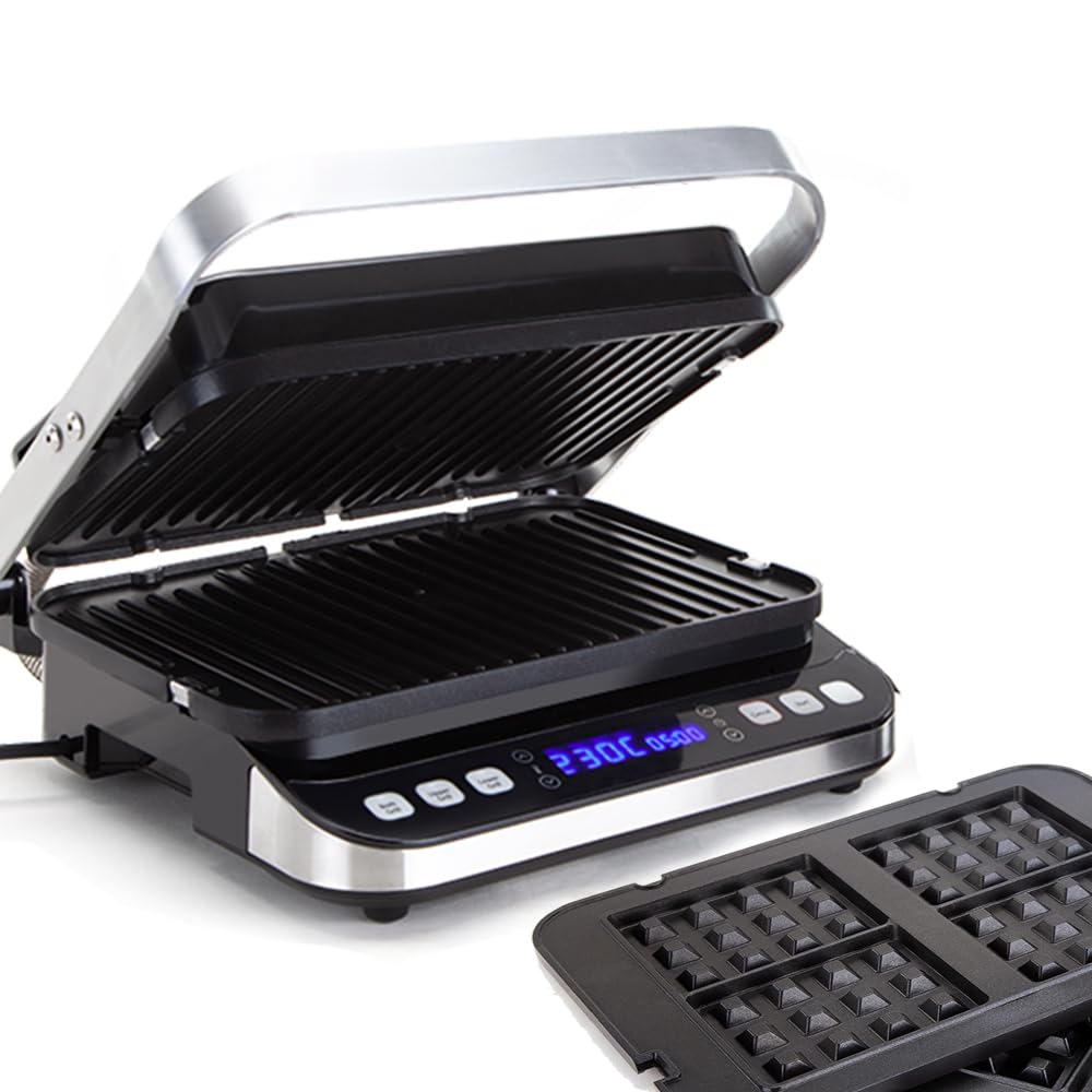 Eurochef Smart Multi Contact Grill - Panini/Sandwich Press, Waffle ...