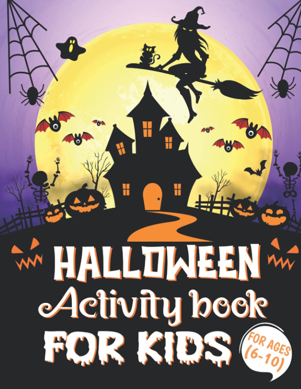 Halloween Activity Books For Kids Ages 6 10 A Scary | Desertcart INDIA