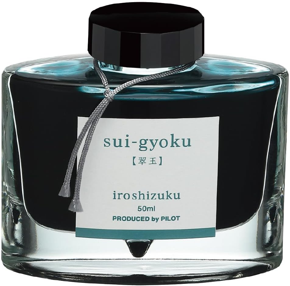 Pilot INK-50-SU Fountain Pen Ink, Iroshizuku Sugyoku Suidama, 1.7 fl oz ...