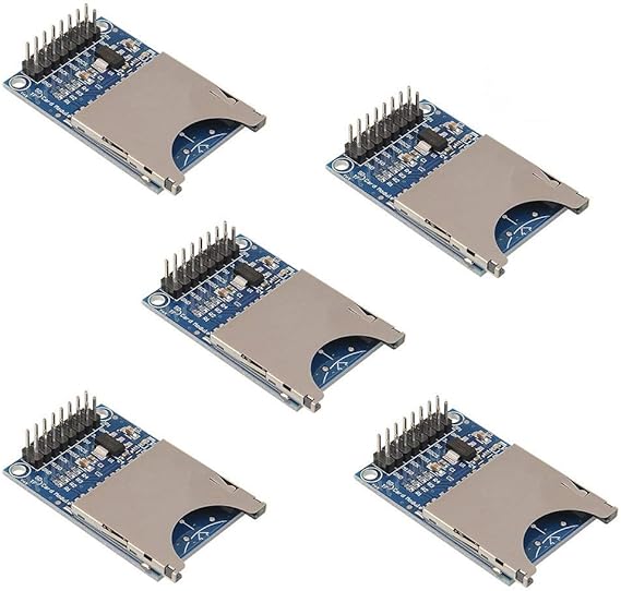 Amazon.com: ACEIRMC 5pcs SD Card Module Slot Socket Reader for Arduino ARM Mcu SD Card Module ...