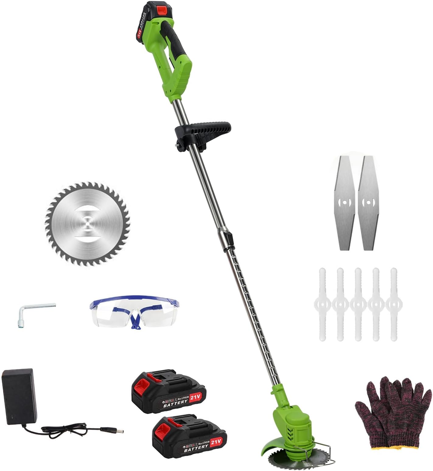 Amazon.com : ampusanal Household Small Weed Trimmer, Lawn Mower ...