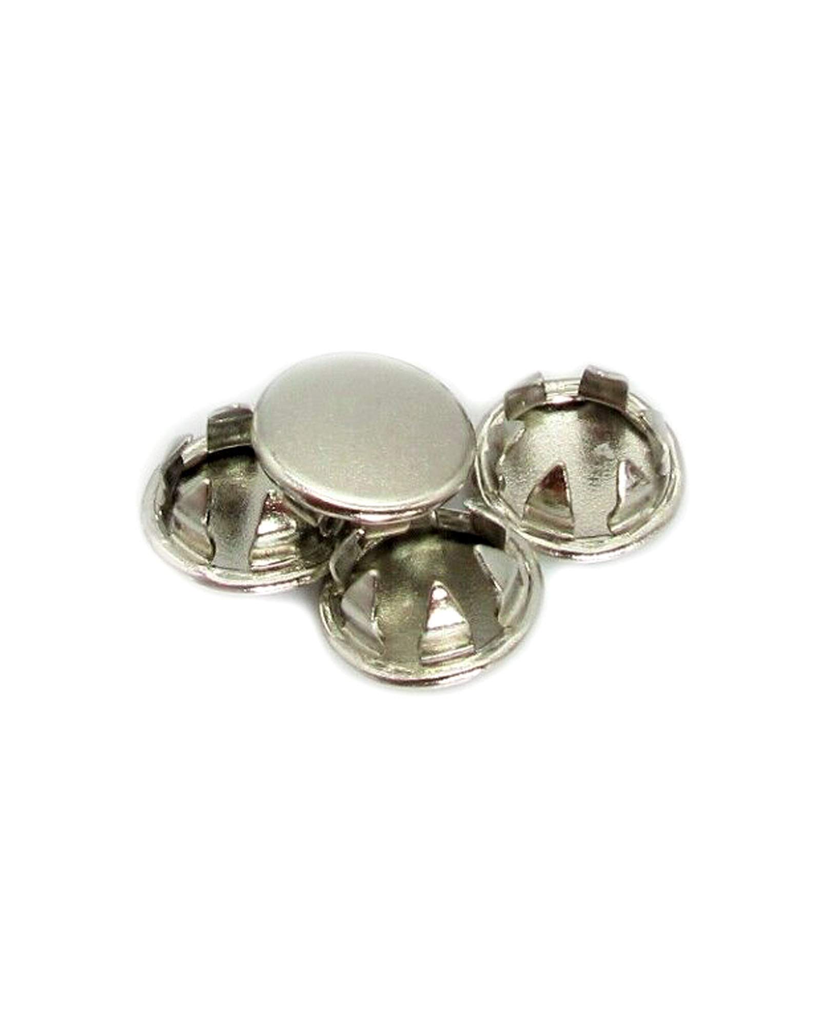 Amazon.com: 4 Pack 3/8" Metal Hole Plugs - Nickel Plated Steel Round ...