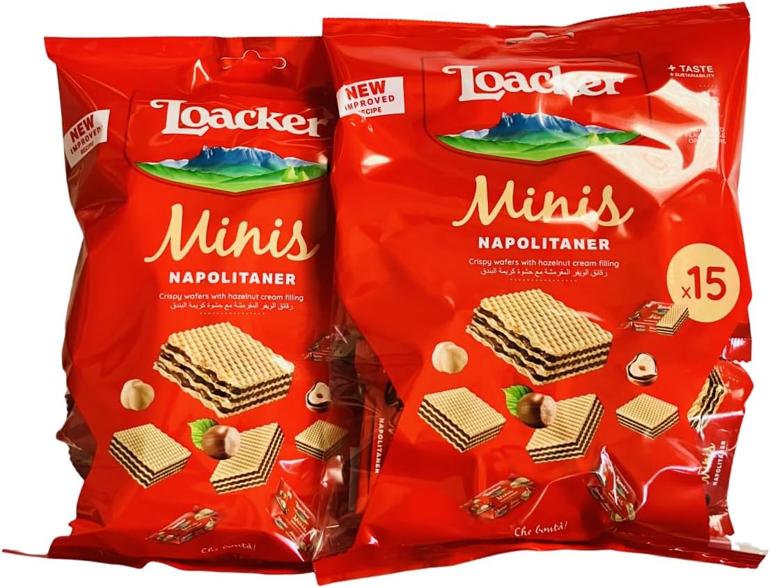 Amazon.co.jp: ロアカー ミニーズ Loacker 150g (ナポリターナ 12P(120g)×2個セット) : 食品・飲料・お酒