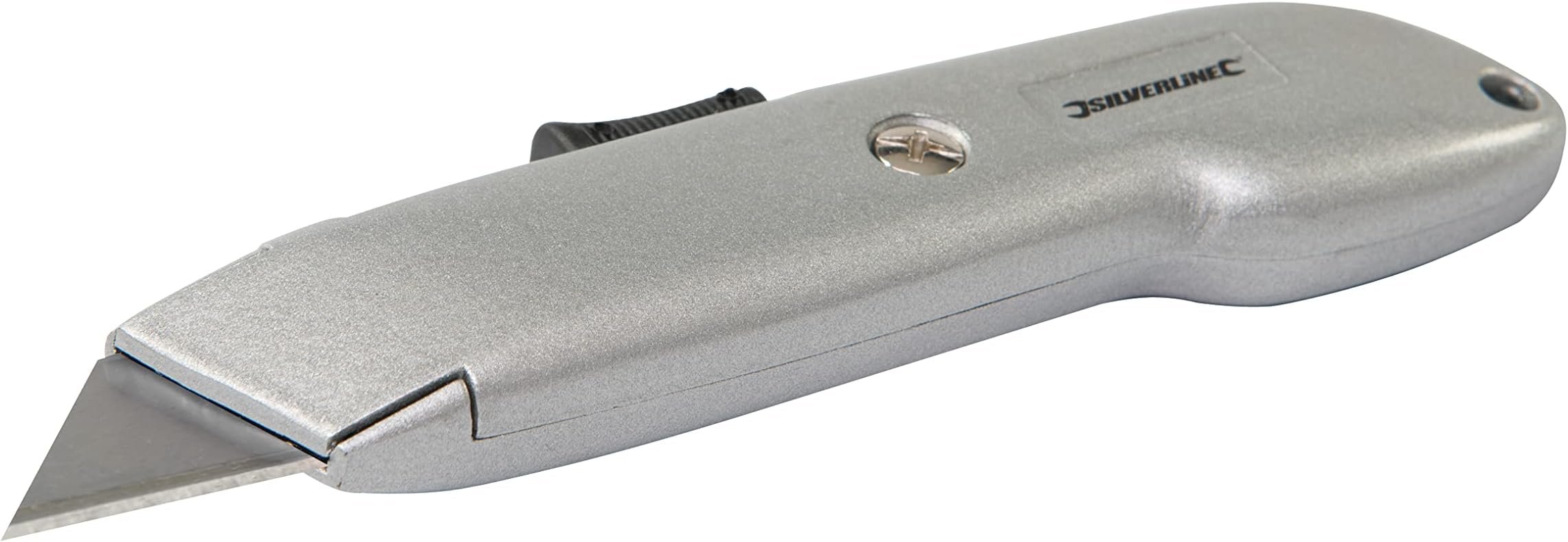 Silverline Auto Retractable Safety Knife 140mm (CT11) : Amazon.co.uk ...