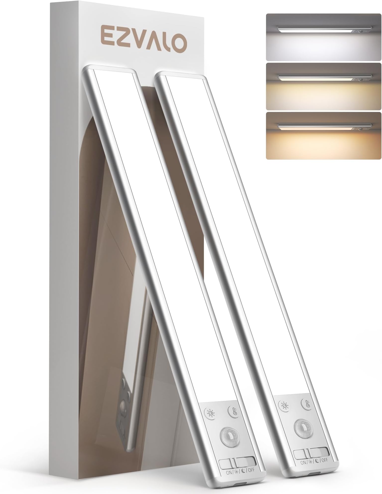 Under Cabinet Lighting, LED Motion Sensor Light Indoor, 2200mAh USB ...