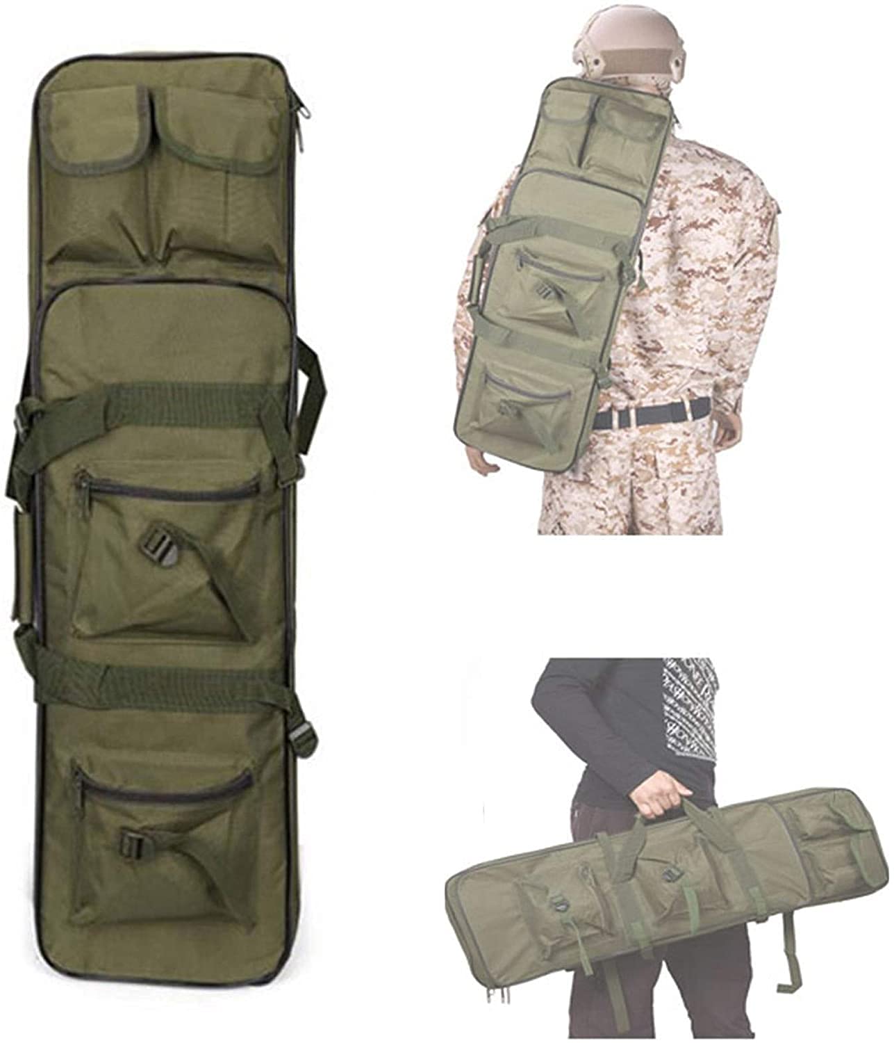 Buy Padded Double Bag, Airsoft Carry Bag, Shooting Bag Double Bag ...