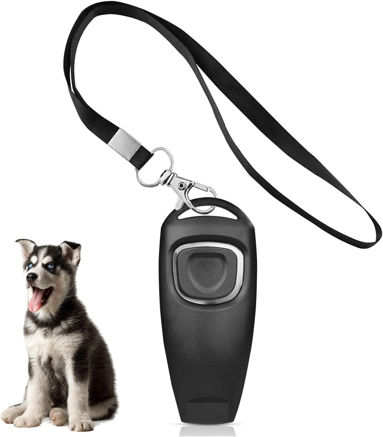 Professional Dog Training Clicker and Whistle 2-in-1 - Effective Pet ...