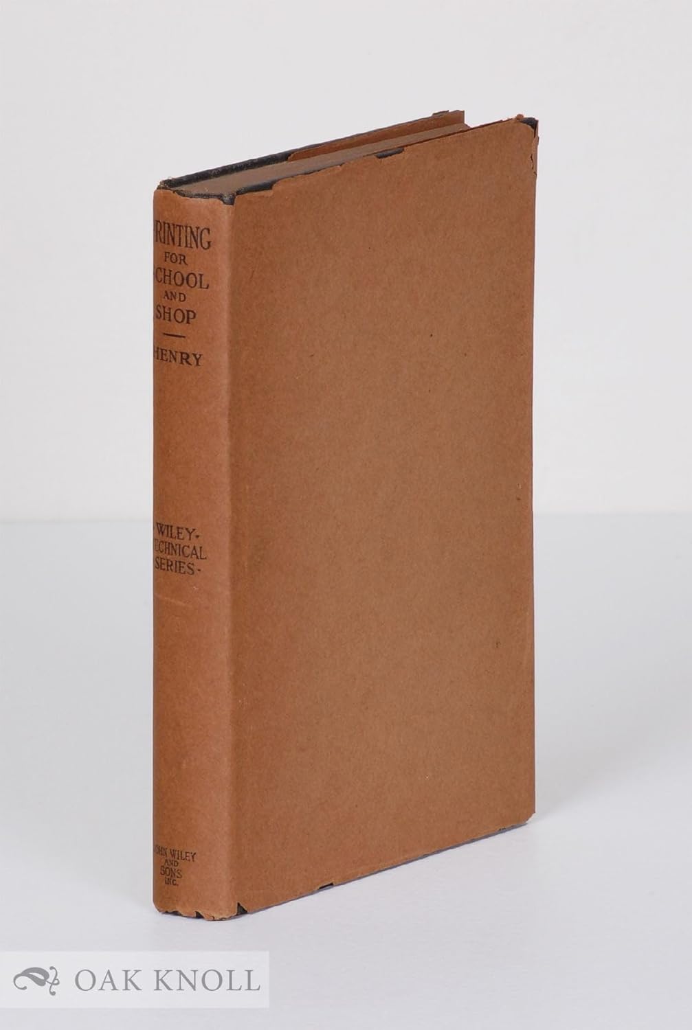 Printing for school and Shop, a Textbook for printers' Apprentices ...