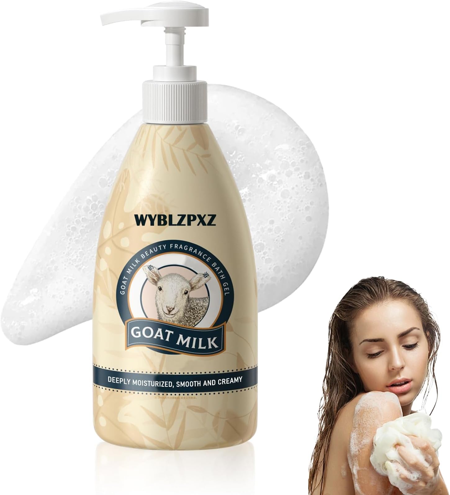 Amazon.com : SHOWERMATE Goat Milk Body Wash Strawberry 27 fl oz / 800 ...