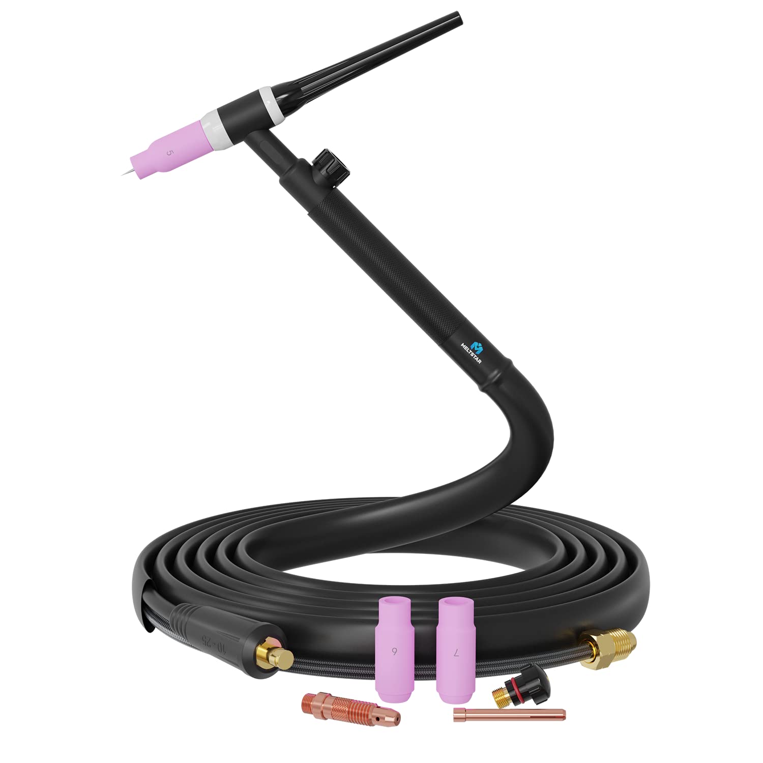 MELTSTAR WP17V Tig Welding Torch Air-Cooled Tig Welding 13 Feet Cable ...