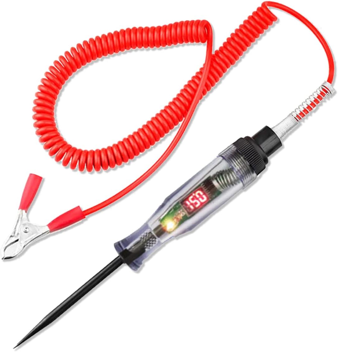 Amazon.com: Sodcay 1 PC Car Digital Electric Pen, 6V-12V-24V DC Car ...