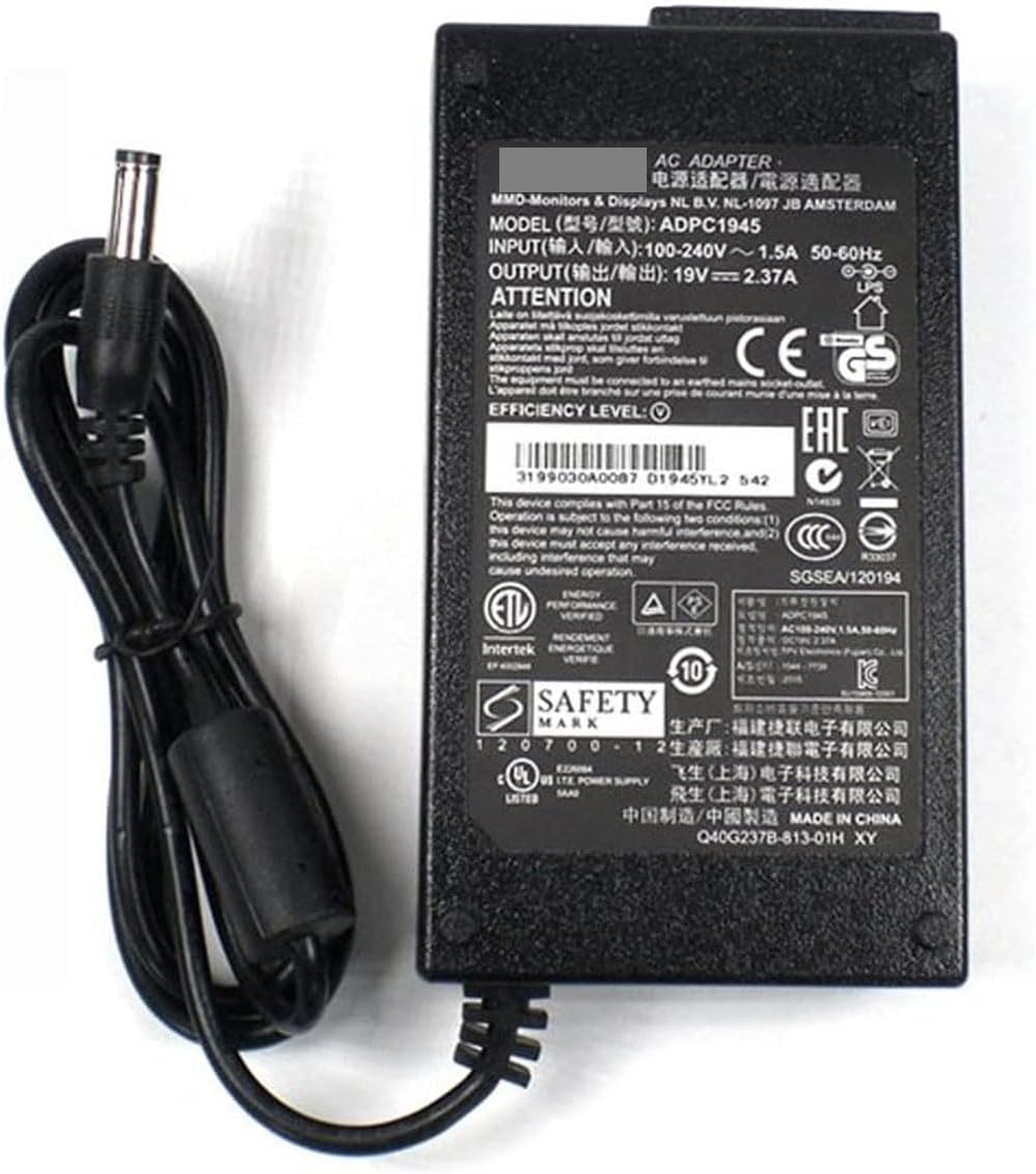 Amazon.co.jp: Replacement Power Supply 45W ADPC1945 19V 2.37A 5.5*2.5mm ...