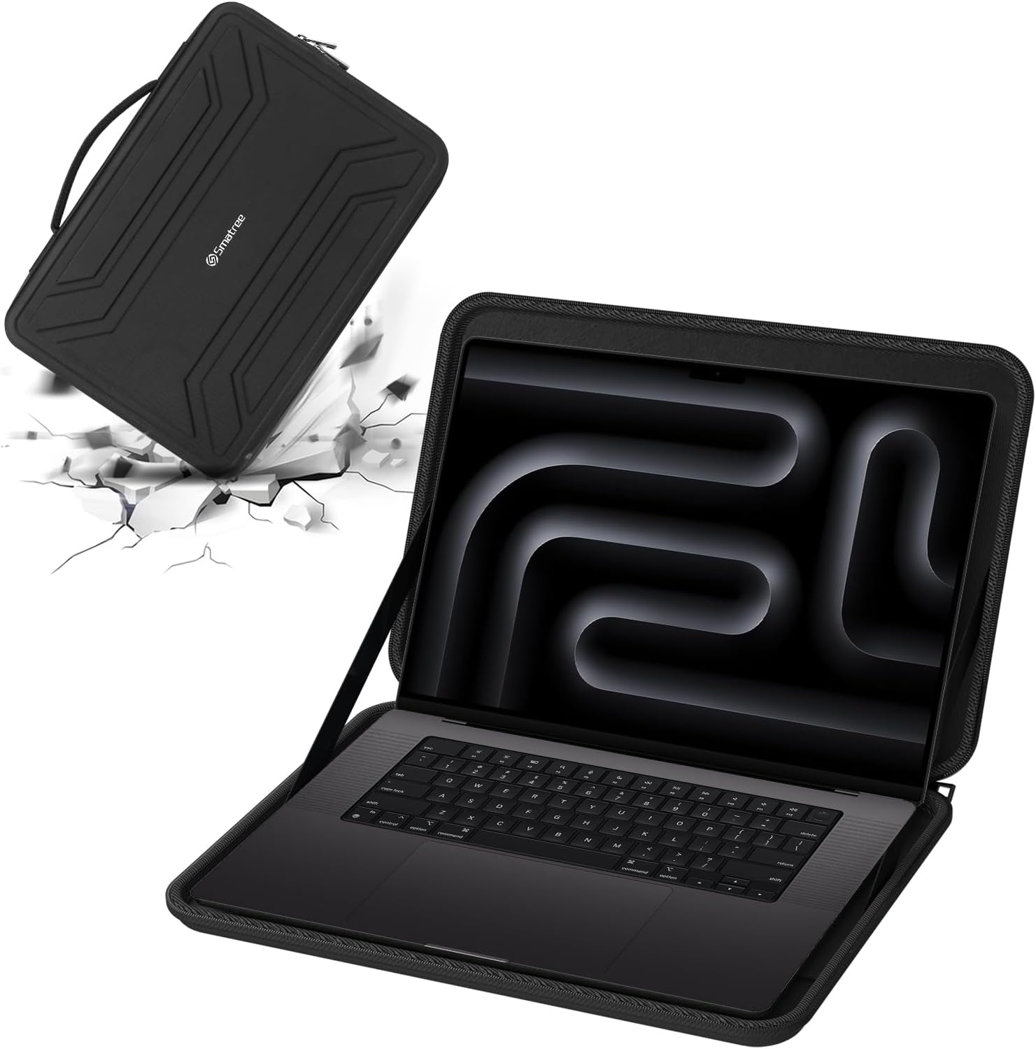 Amazon.com: Smatree Hard and Waterproof Laptop Sleeve Bag for 16 inch ...