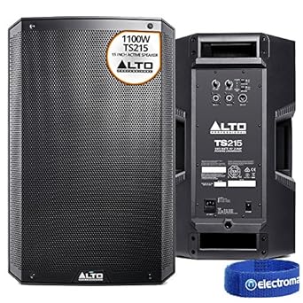 2x Alto Truesonic TS215 Active Powered 15" Professional Mobile DJ ...
