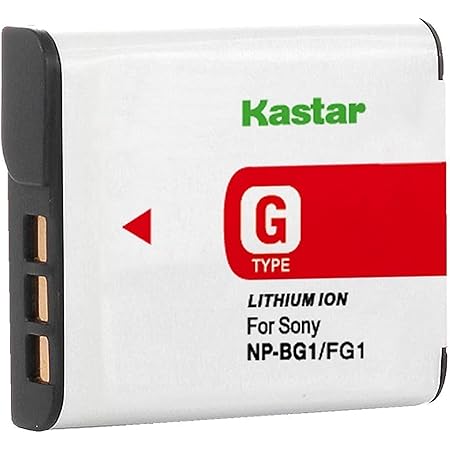 Amazon.com : Sony NP-BG1 Type G Lithium Ion Rechargeable Battery Pack ...