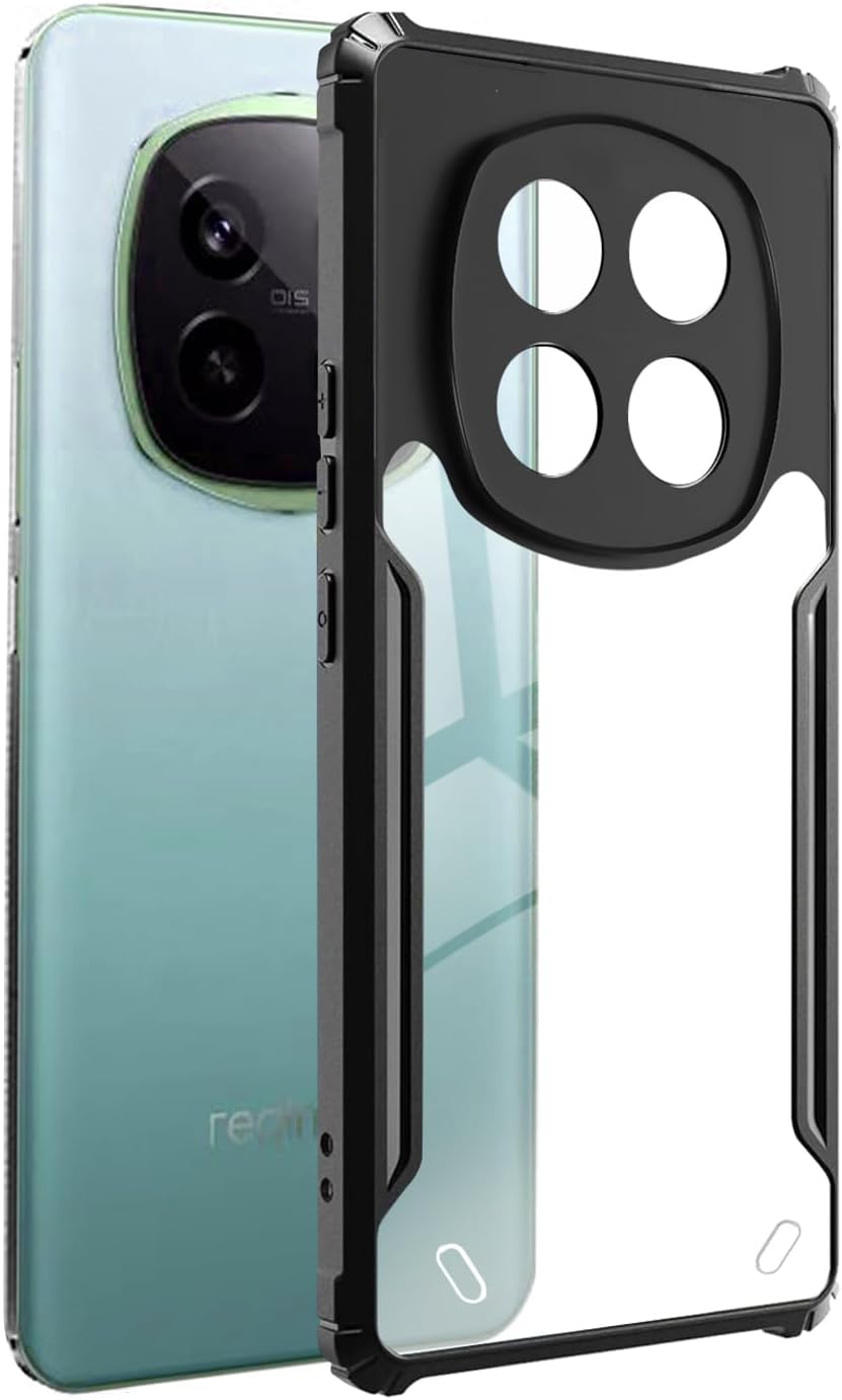 SPAZY CASE® Realme P2 Pro 5G Back Cover | Transparent Crystal Clear ...