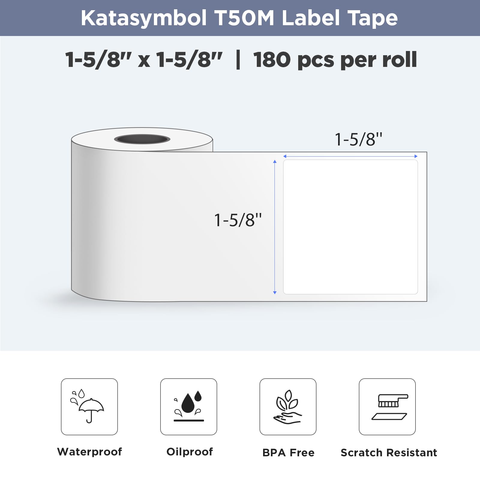 Snapklik.com : SUPVAN T50M Series Label Maker Tape, 1.57 1.57