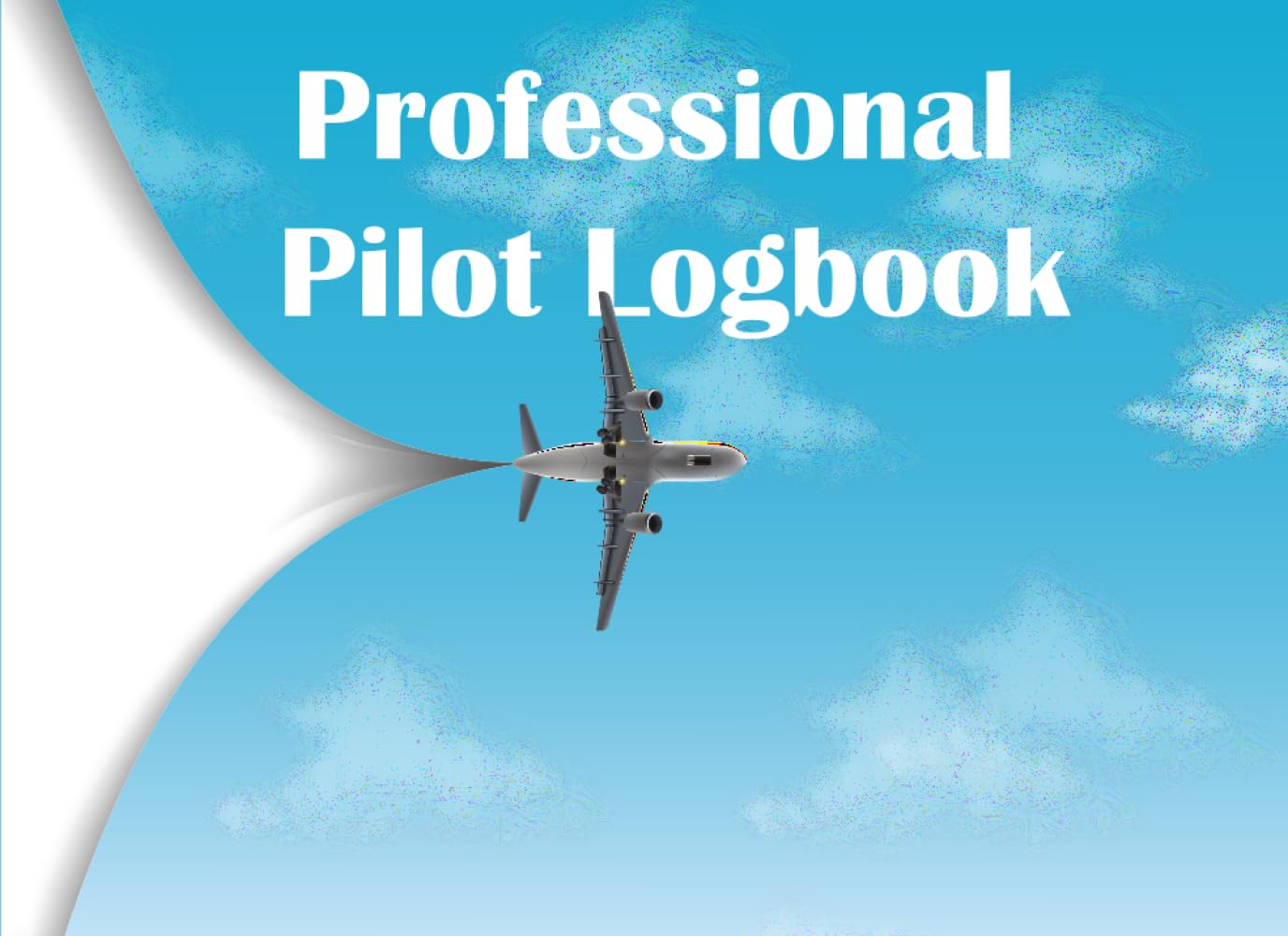 professional pilot logbook, Large personalized pilot master log book ...