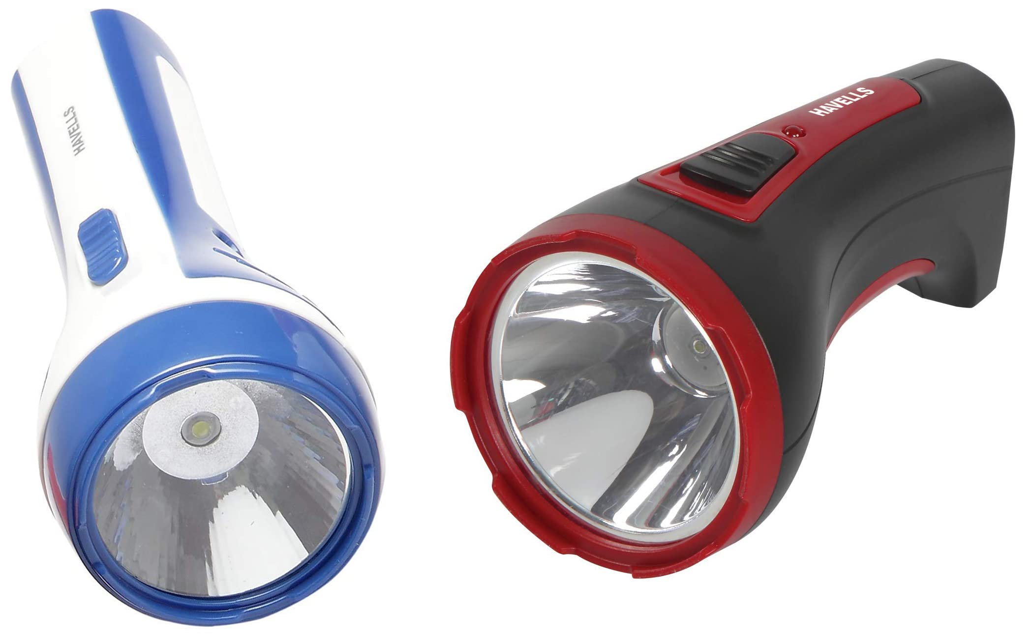 Buy Havells Ranger 10 1-Watt Rechargeable LED Torch (Black)+Havells ...