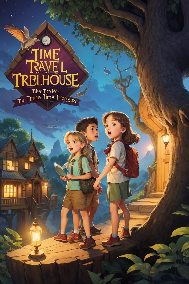 Amazon.com: The Time-Travel Treehouse eBook : Grover, Vanshika, Grover ...