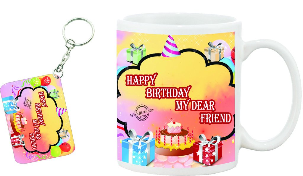 Buy Happy Birthday KeyChain And Mug Combo_030 Online at Low Prices in ...