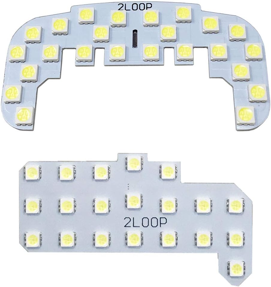 Amazon.co.jp: 2LOOP(ツーループ) 3チップSMD2点 R4.4～ 【 5型 】エブリィワゴン DA17W スクラムワゴンDG17W NV100クリッパーリオ LEDルーム ...
