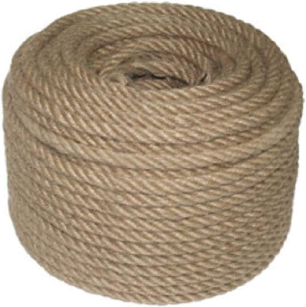 Corde de Jute Naturelle, 8 mm d’épaisseur et 50 m de Long, pour Le ...