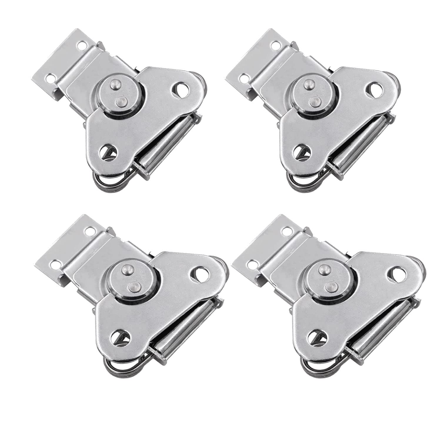 Snapklik.com : 4-Pack Spring Loaded Butterfly Twist Latch Metal ...