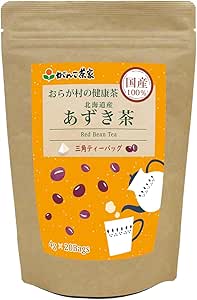 Amazon.co.jp: Ganko Chaya Azuki Tea 80g (0.2 oz (4 g) x 20 Packets ...