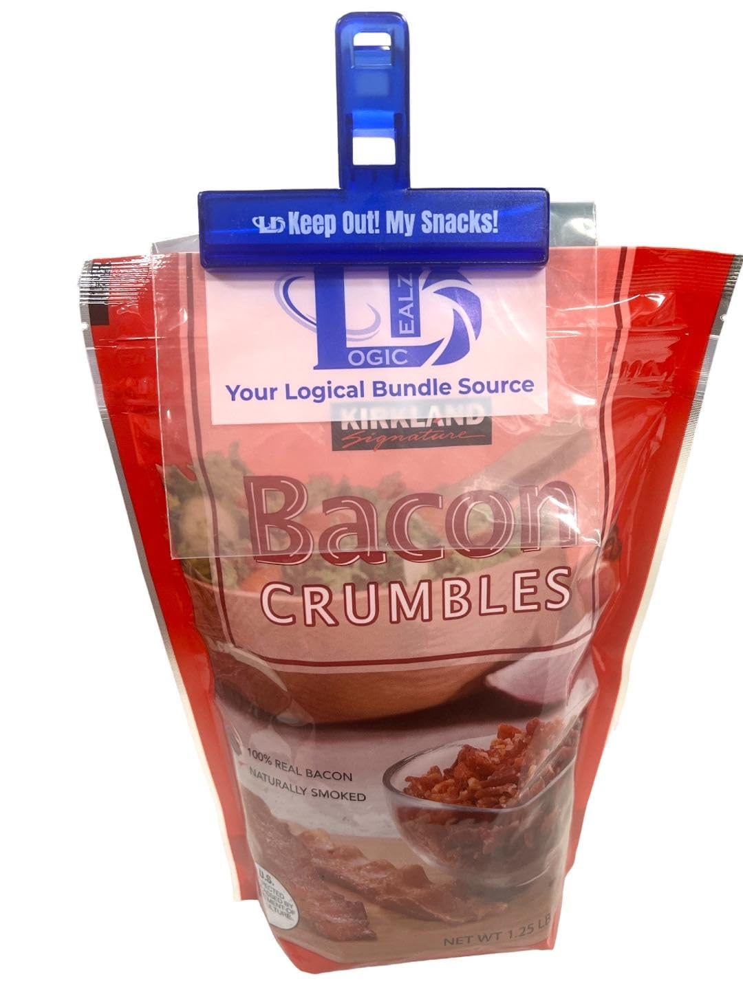Amazon.com: Logic Dealz Chip Clip & Zip Lock Baggie with Kirkland ...