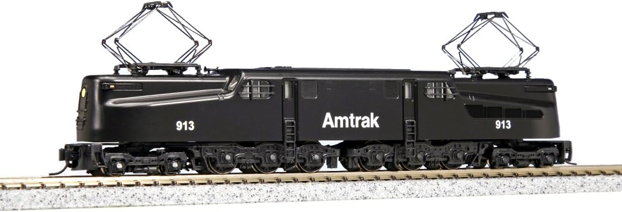 Amazon.com: Kato USA Model Train Products GG1#913 Amtrak N Scale Train ...