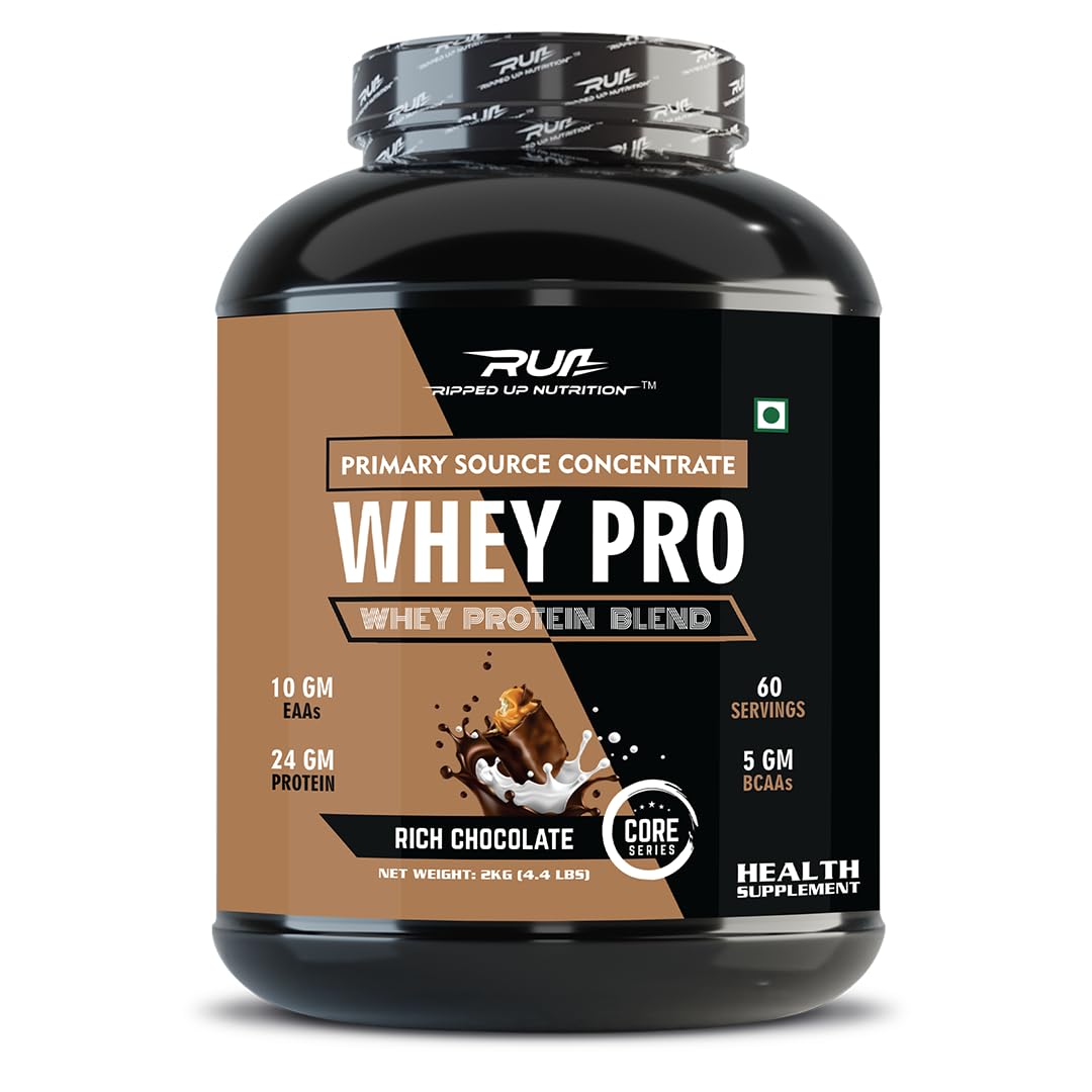Ripped Up Nutrition- Whey Pro (TRUSTIFIED) - 24GM Protein - 0GM Sugar ...