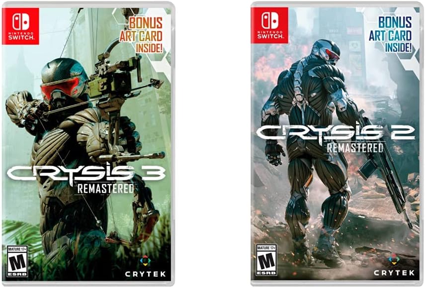 Amazon.com: Crysis Remastered Trilogy Bundle for Nintendo Switch ...