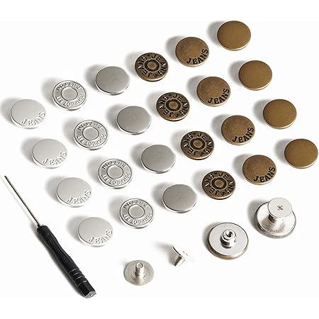 Amazon.com: Button pins for Jeans, No Sew and No Tools Instant Jean ...