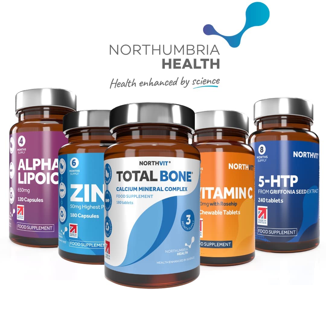 Total Bone® Calcium Magnesium Zinc & Vitamin D3, 180 High Strength ...