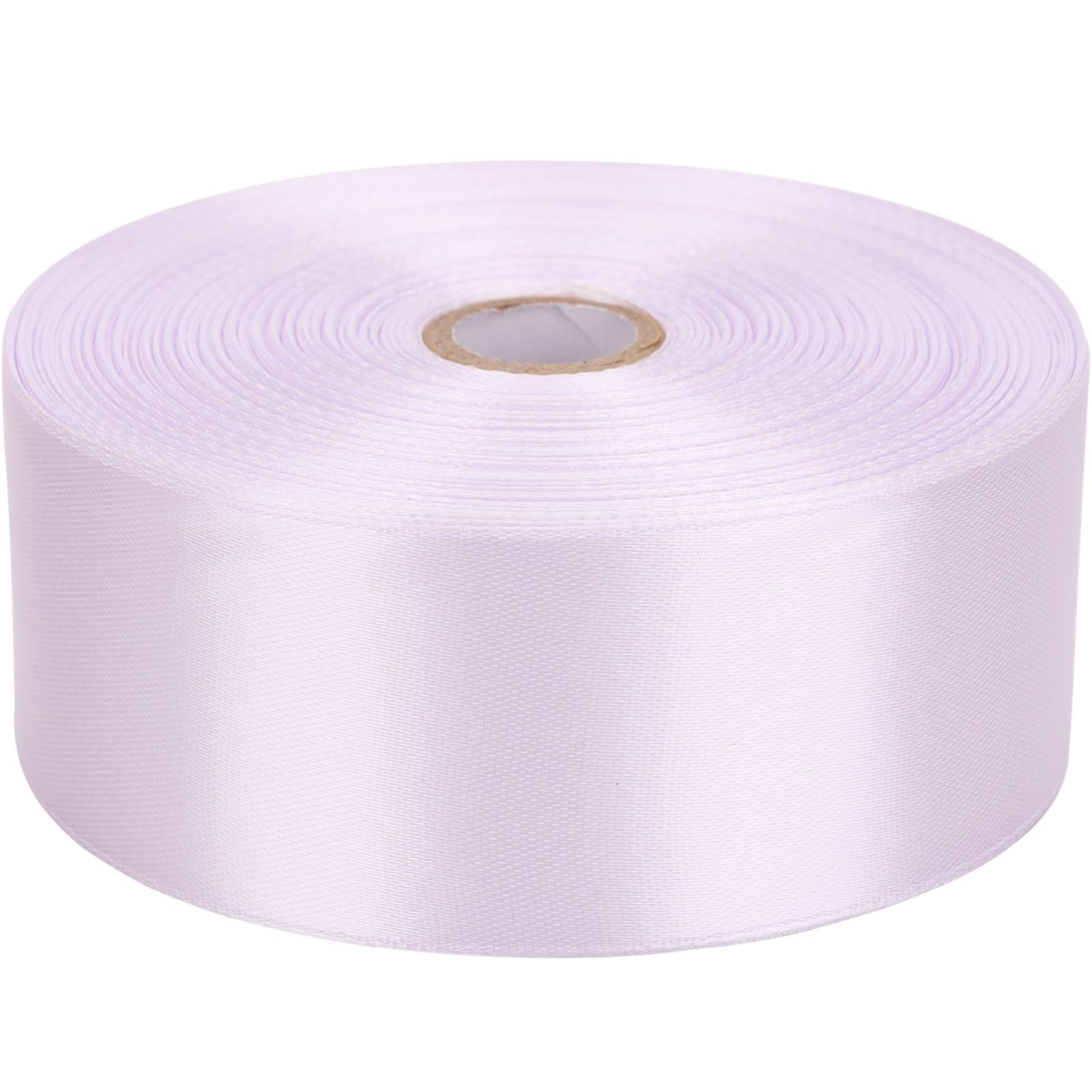 Amazon.com: Baocuan 1-1/2 inch White Satin Ribbon 50 Yards Solid Fabric ...